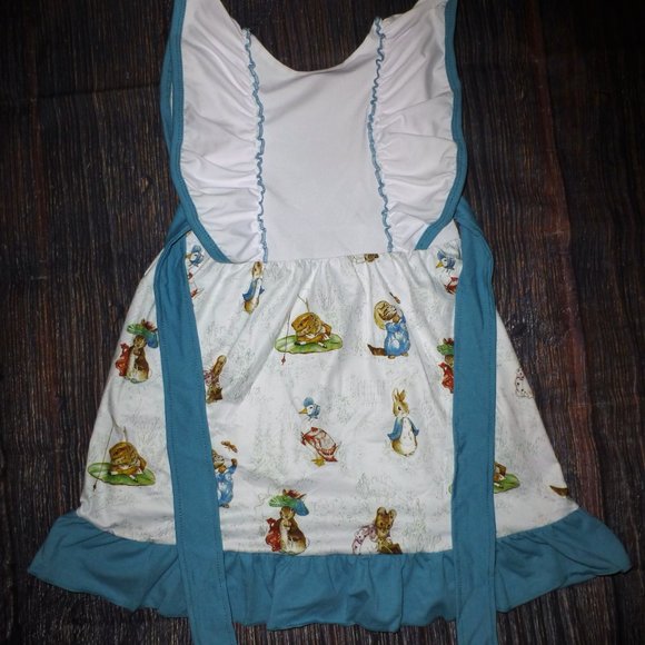 Dresses | Peter Rabbit Easter Bunny Girls Boutique Dress | Poshmark